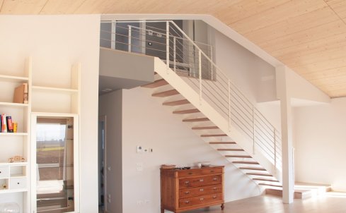 Plasma: Ladder interior with side structure in a linear profile steel ...